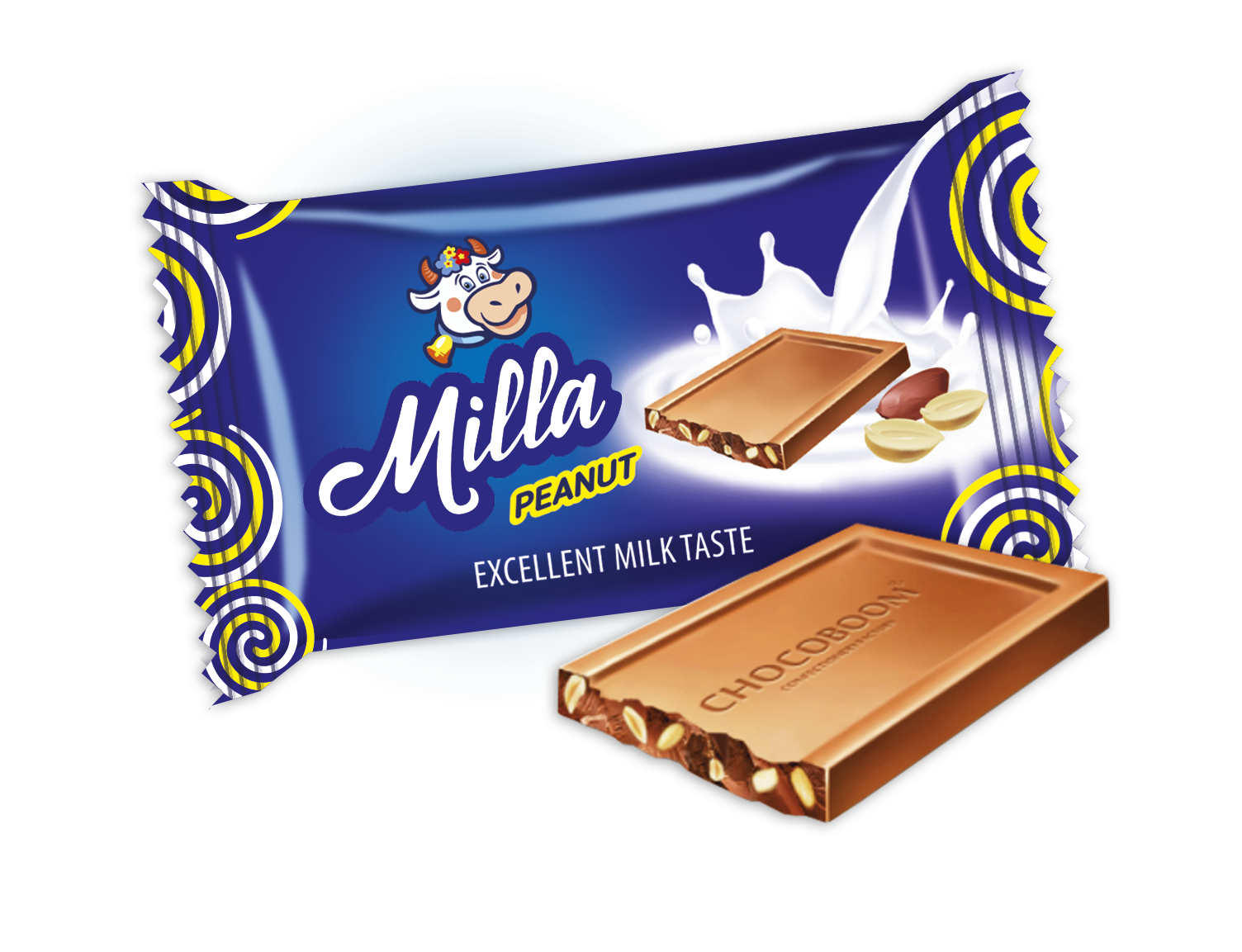 Milla bite size | 0,100 kg - CHOCOBOOM - The universe of natural delight